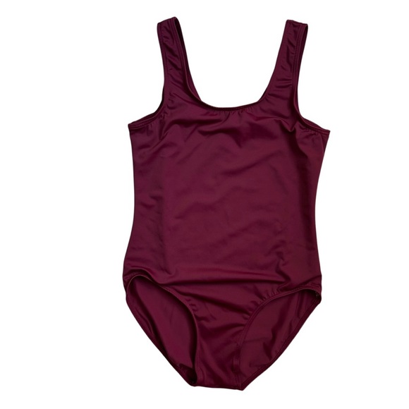 Weissman | Costumes | Weissman Girls Classic Tankstyle Leotard Maroon ...